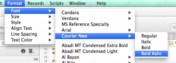 Overview of font handling changes introduced in FileMaker Pro 14