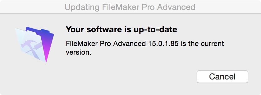 Automatic Updating of FileMaker Pro Clients