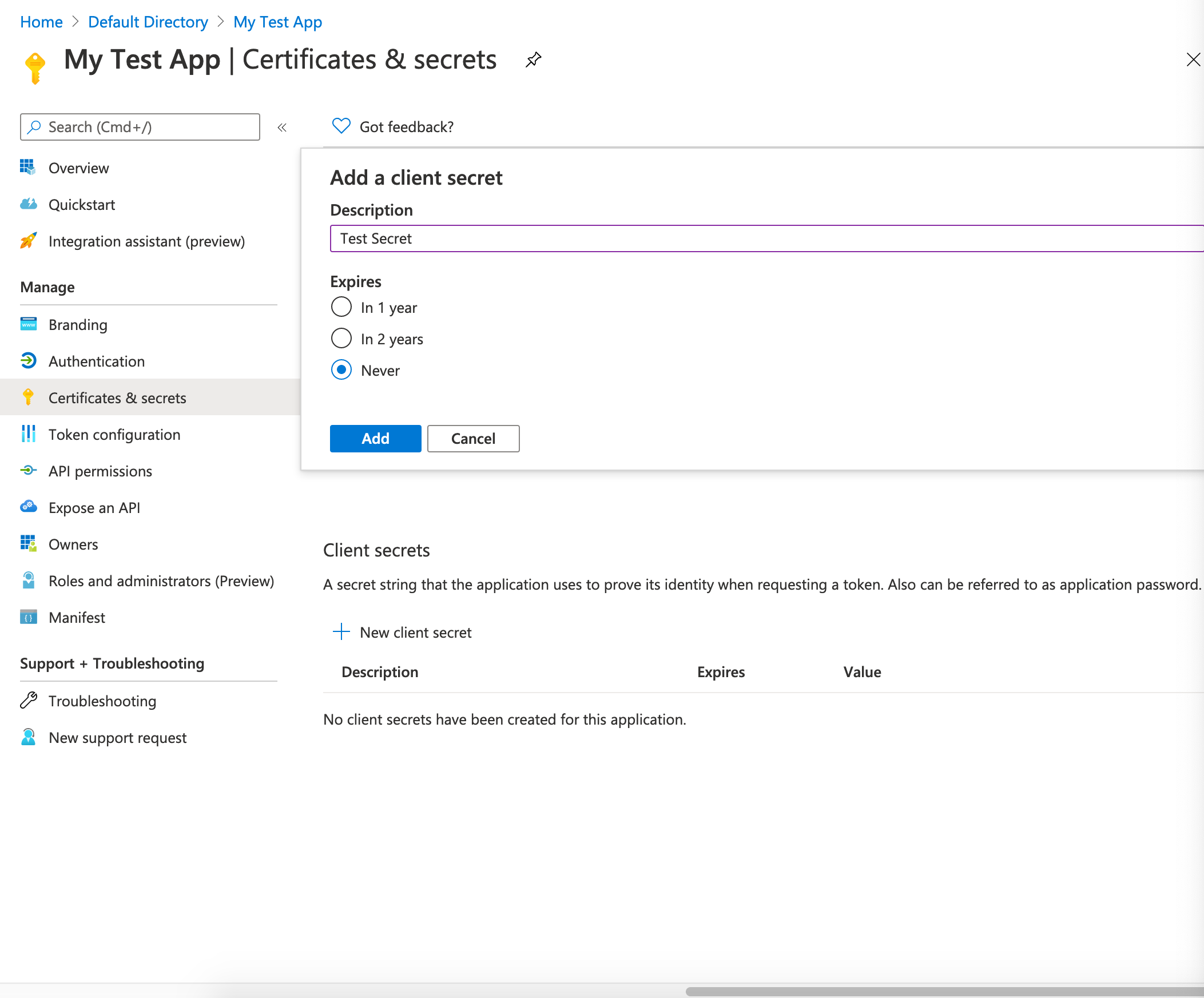 Configuring Microsoft Azure Active Directory for authenticating FileMaker Cloud users