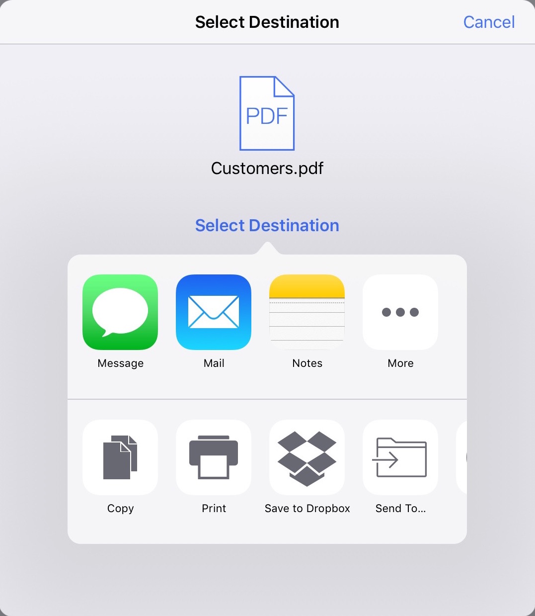 FileMaker Go 15 - Sharing with other applications and shared drives