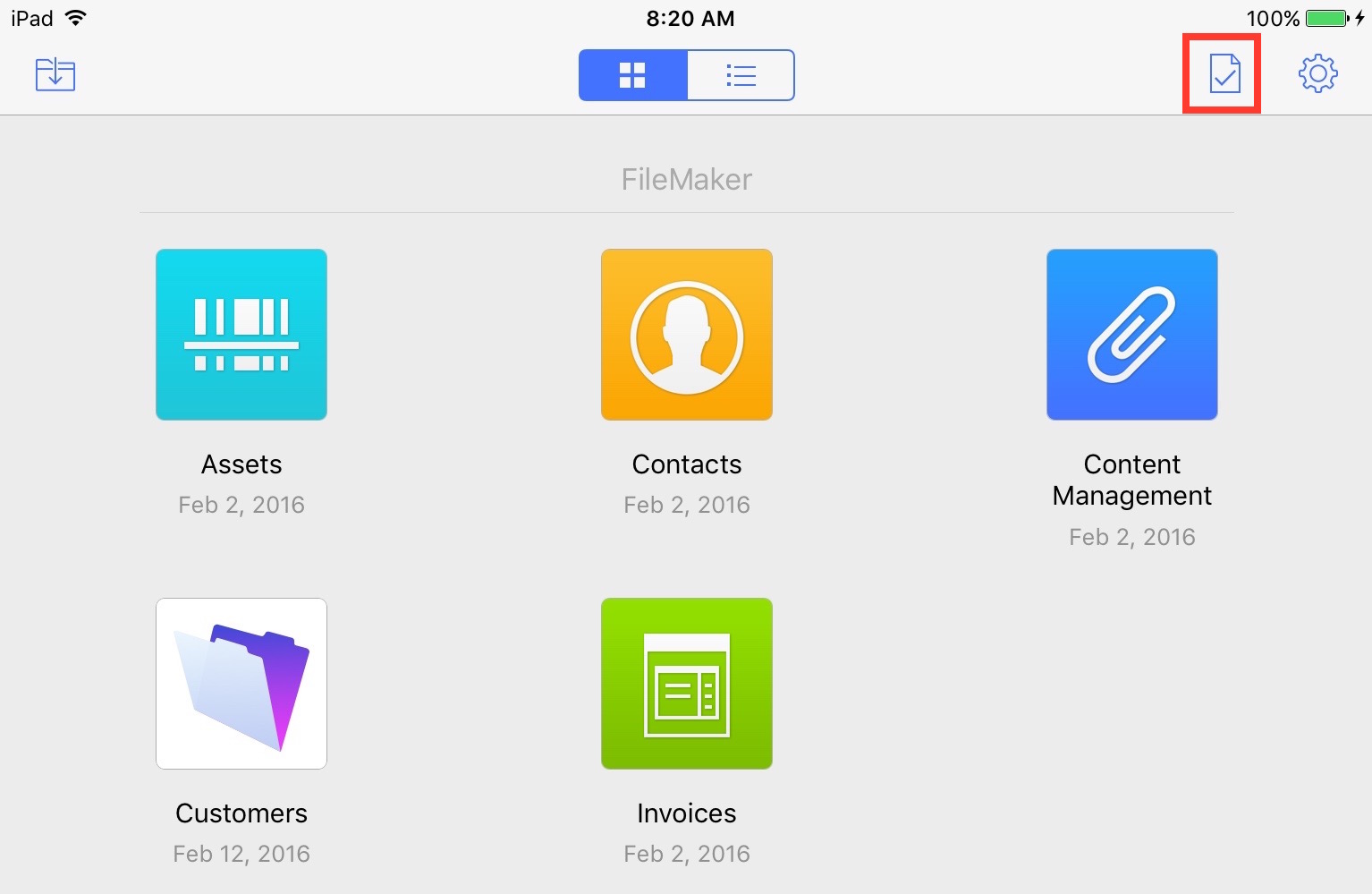 FileMaker Go 15 - Sharing with other applications and shared drives